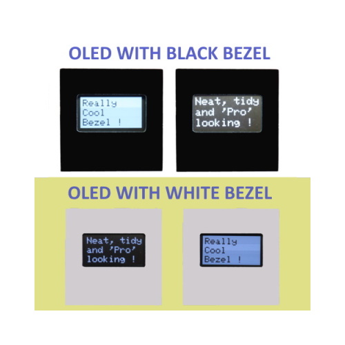 Display Bezels for Arduino, PI, other electronic projects