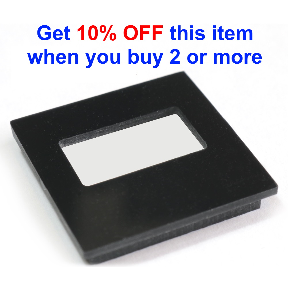 Bezel for 128x64 OLED displays, for Arduino, Raspberry Pi and other ...