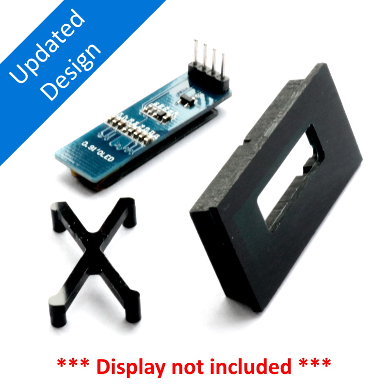 Display Bezels for Arduino, PI, other electronic projects