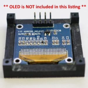 Mounting an OLED to a PCB using this unique Bezels Mount
