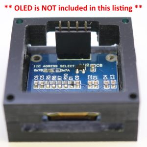 Mounting an OLED to a PCB using this unique Bezels Mount