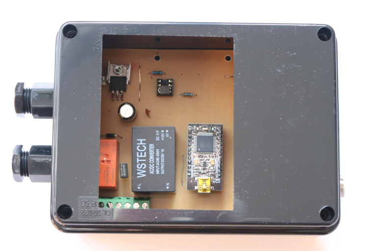 An example of how a bezel makes an electronic project look more ...