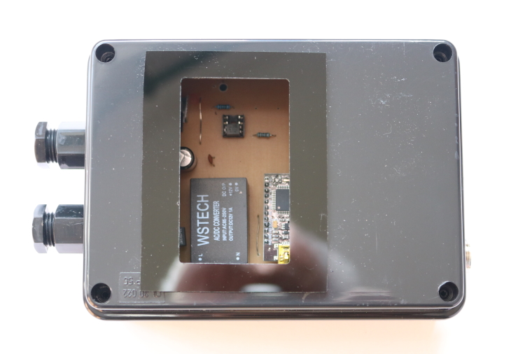 An example of how a bezel makes an electronic project look more ...