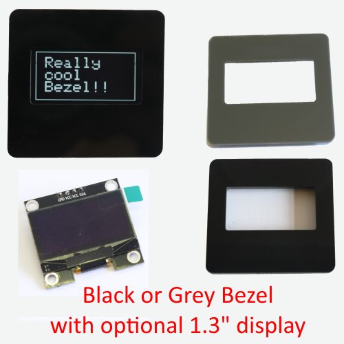 Display Bezels for Arduino, PI, other electronic projects