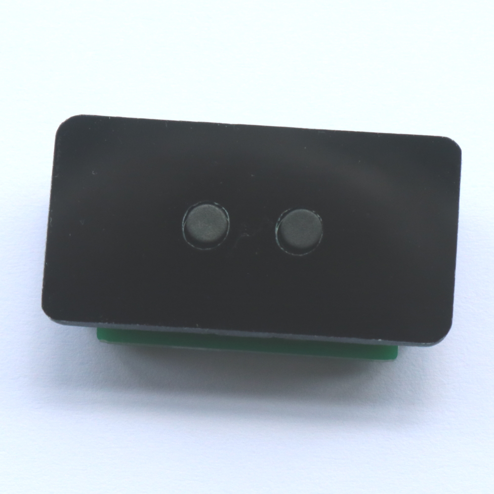 Panel mount kits for tactile buttons with optional Bezel