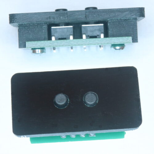 Panel mount kits for tactile buttons with optional Bezel
