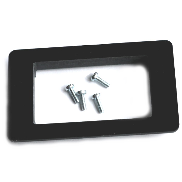 0802A LCD Module BEZEL, with optional 8x2 green or blue LCD display