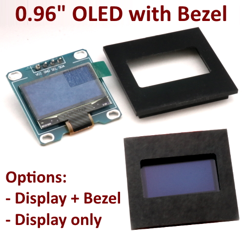 Display Bezels for Arduino, PI, other electronic projects