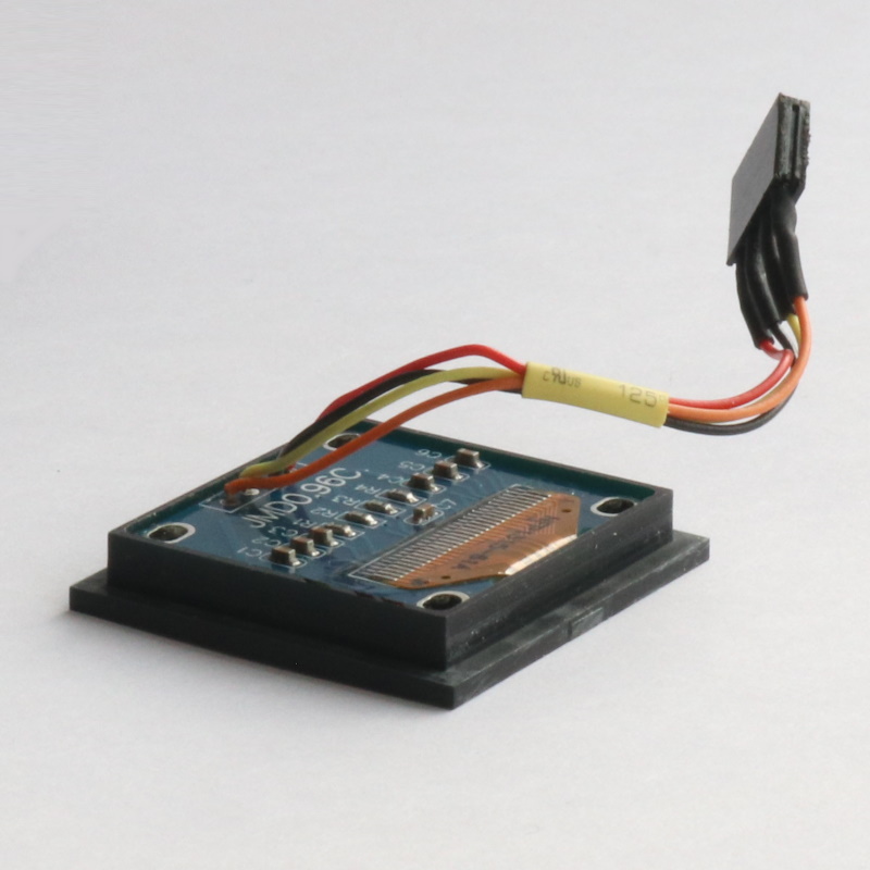 Example of professional finish using an OLED Bezel