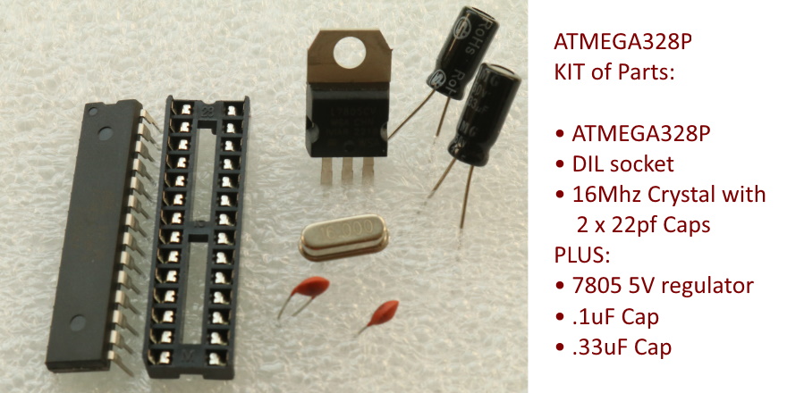 ATMEGA328P-PU kit or parts
