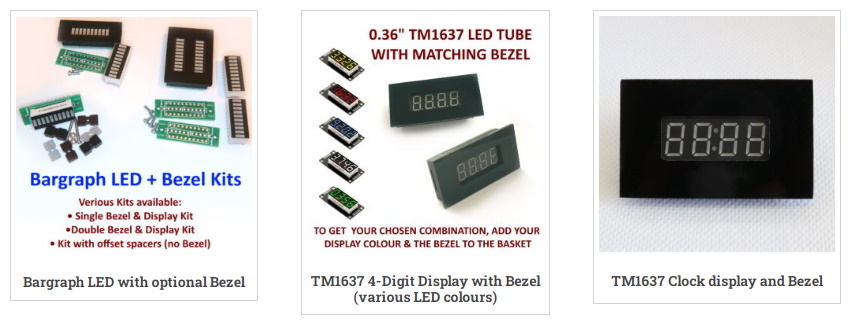 Bezels and accessories - LED