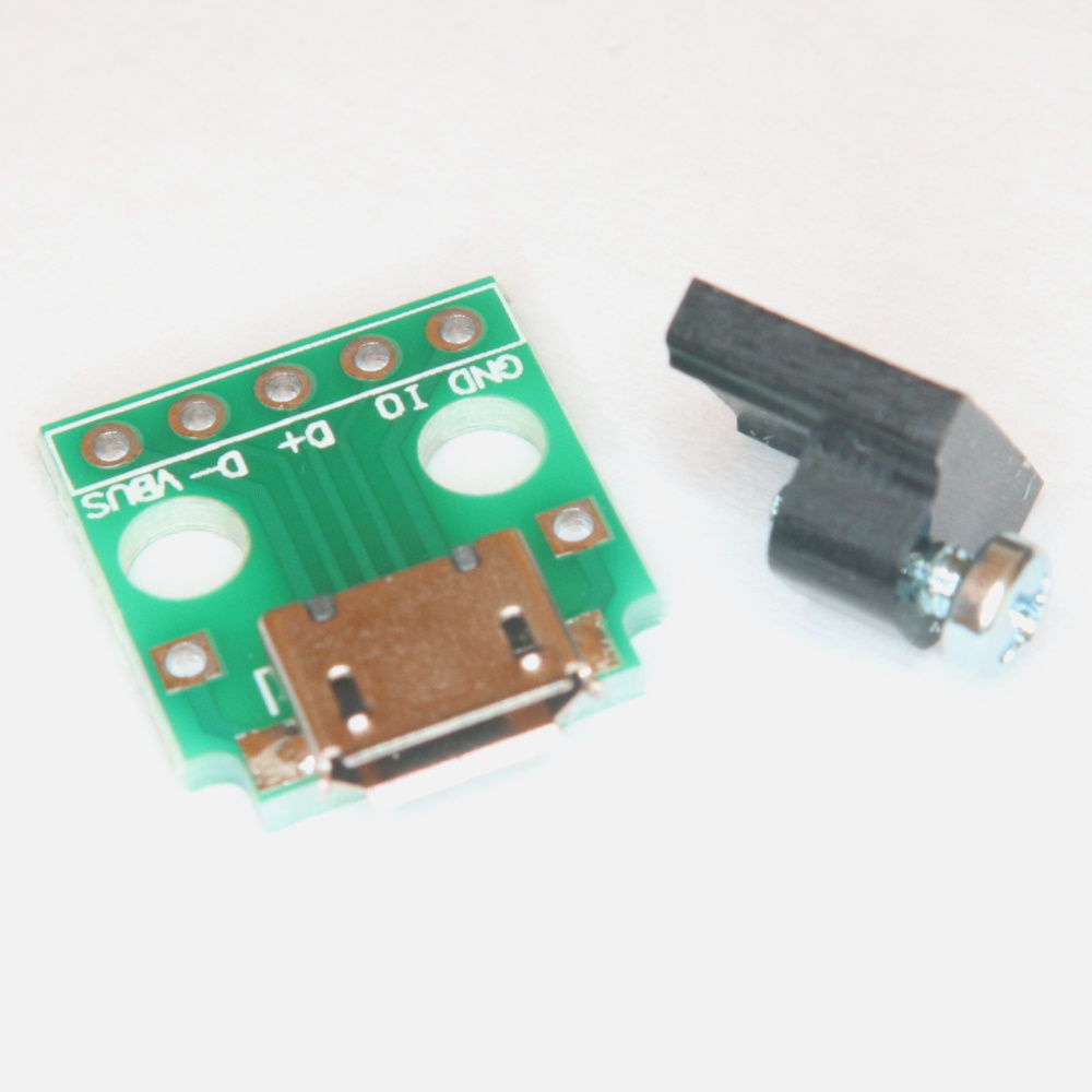 USB Micro with Panel Mount