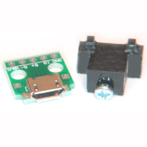 USB Micro with Panel Mount