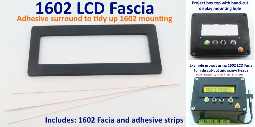 1602 LCD Fascia